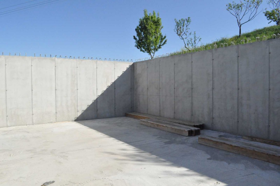 Garage interrato in collina - Araldi Impresa Costruzioni Parma